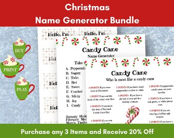 Whats Your Elf Name Name Generator Printable Party (Download Now) - Etsy UK