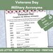 Veterans Day Military Acronyms Game, Fill in the Blank (printable) - Etsy