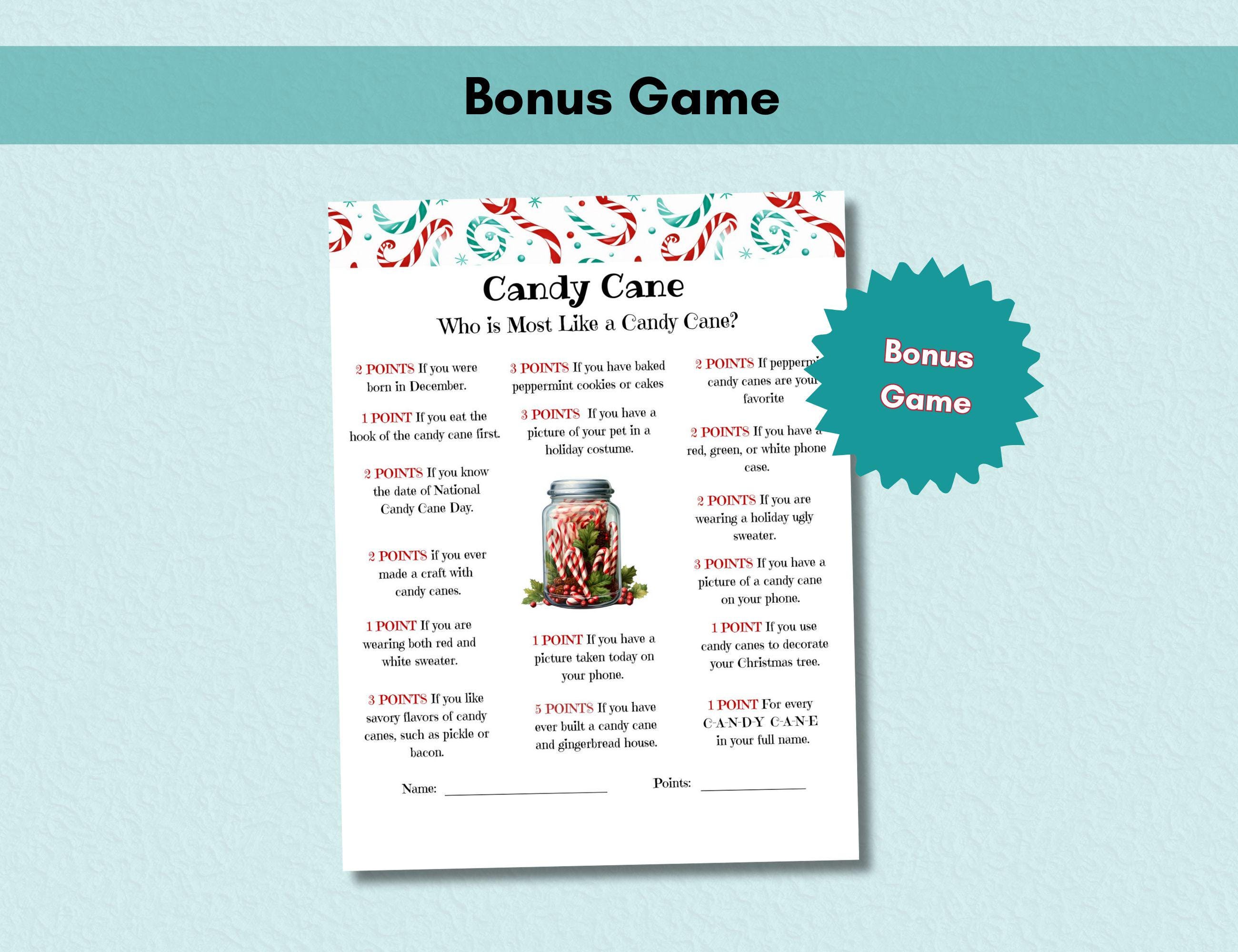 Christmas Candy Cane Name Generator, Who is Like a Candy Cane ...