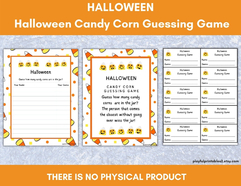 Halloween Game, Candy Corn, Guessing Game, National Candy Corn Day ...