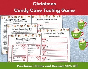 Candy Taste Test Printable Game - Etsy