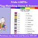 LGBTQ+ Pride, Flag Matching Game, Pride Month, Pride Celebration, Pride ...