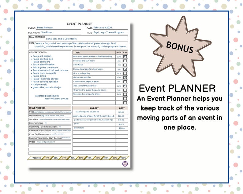 Senior Adult Activity Book, February Engagement Planner, 30+ Printable ...