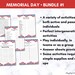 Memorial Day Bundle 1, Patriotic Activities, Word Games, Digital ...