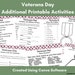 Veterans Day Military Acronyms Game, Fill in the Blank (printable) - Etsy