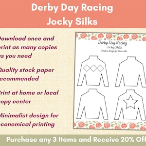 Derby Day Racing, Jockey Silks, Design and Color, Derby Party, Horse ...