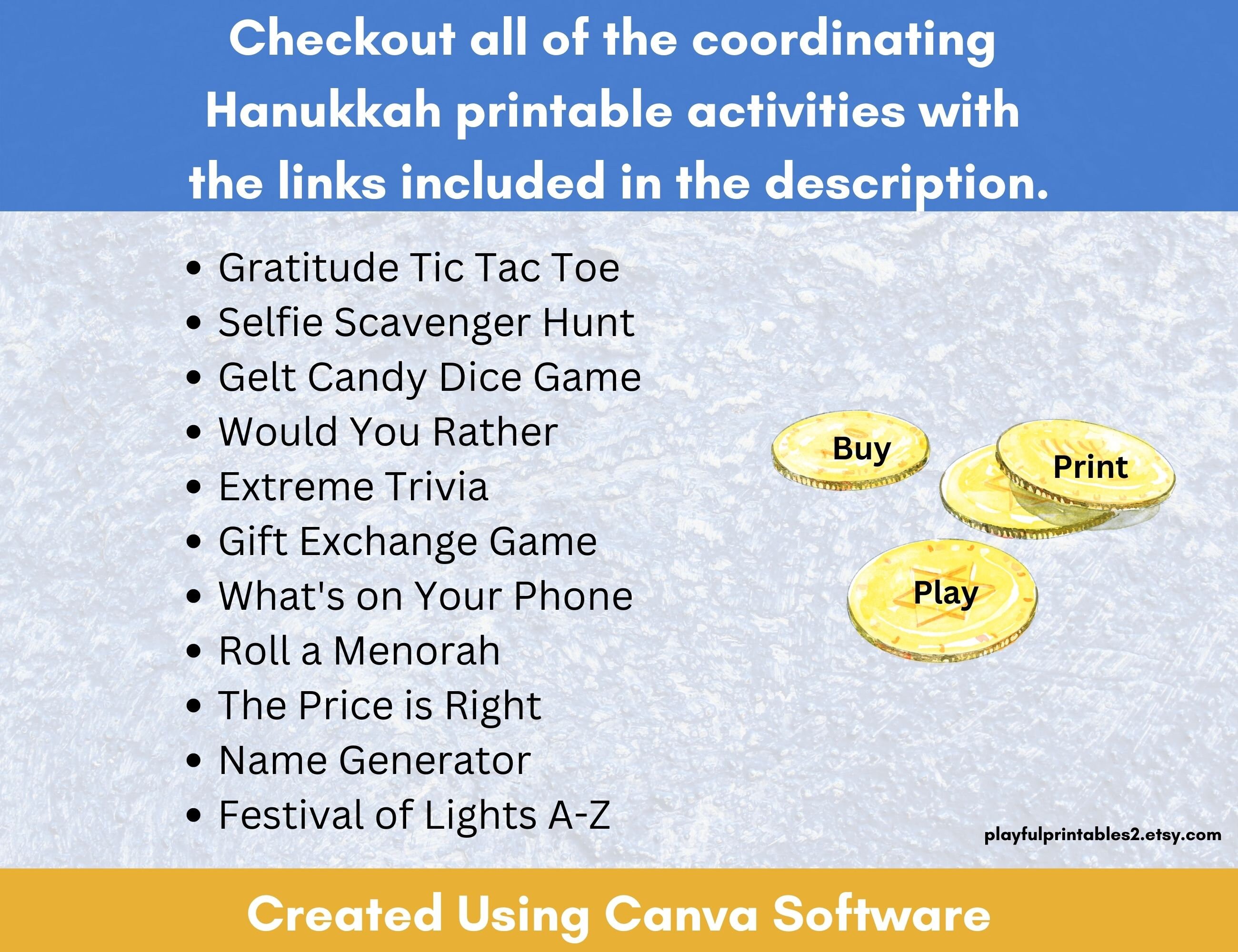 Hanukah Trivia, Hanukkah Celebration, Jewish Holiday, Hanukkah Party ...