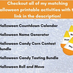 Halloween Roll & Race, Coloring Page, Dice Game, Halloween Party, After ...