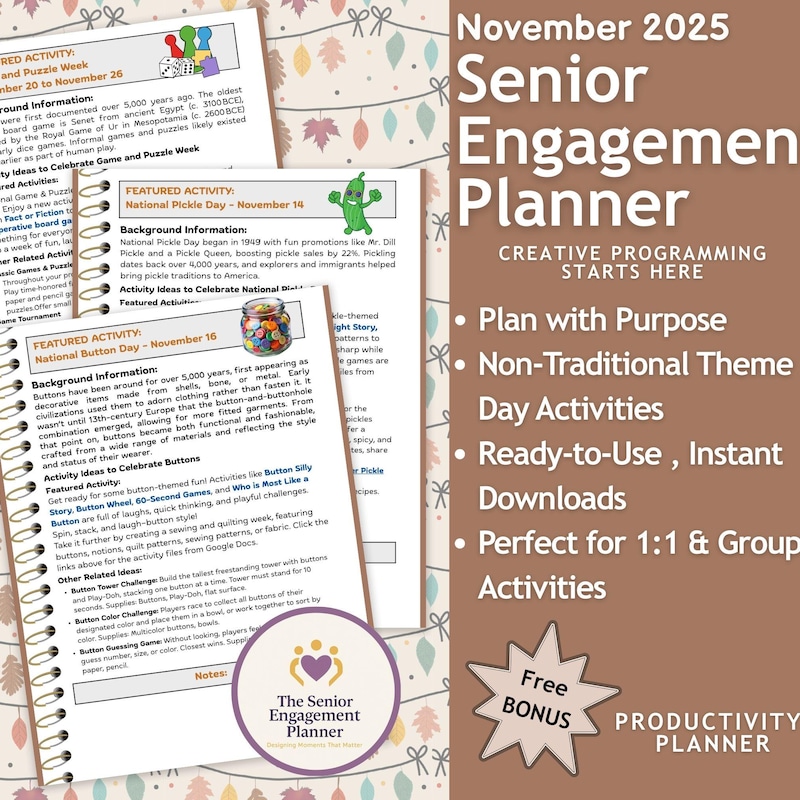 Senior Activity Boxes - Etsy