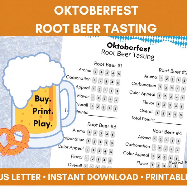 Beer Tasting Score Sheet - Etsy
