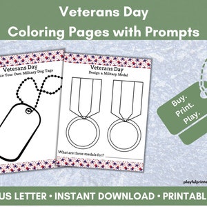 Veterans Day, Coloring Pages, Finish the Picture, Military Symbols ...