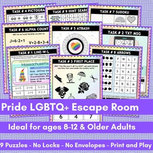 LGBTQ+ Pride, Flag Matching Game, Pride Month, Pride Celebration, Pride ...
