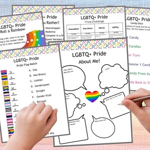 Pride LGBTQ+ Six Game Bundle, Pride Celebration, Brain Games, Queer ...