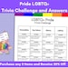 LGBTQ+ Pride, Flag Matching Game, Pride Month, Pride Celebration, Pride ...