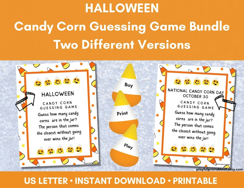 Halloween Game, Candy Corn, Guessing Game, National Candy Corn Day ...