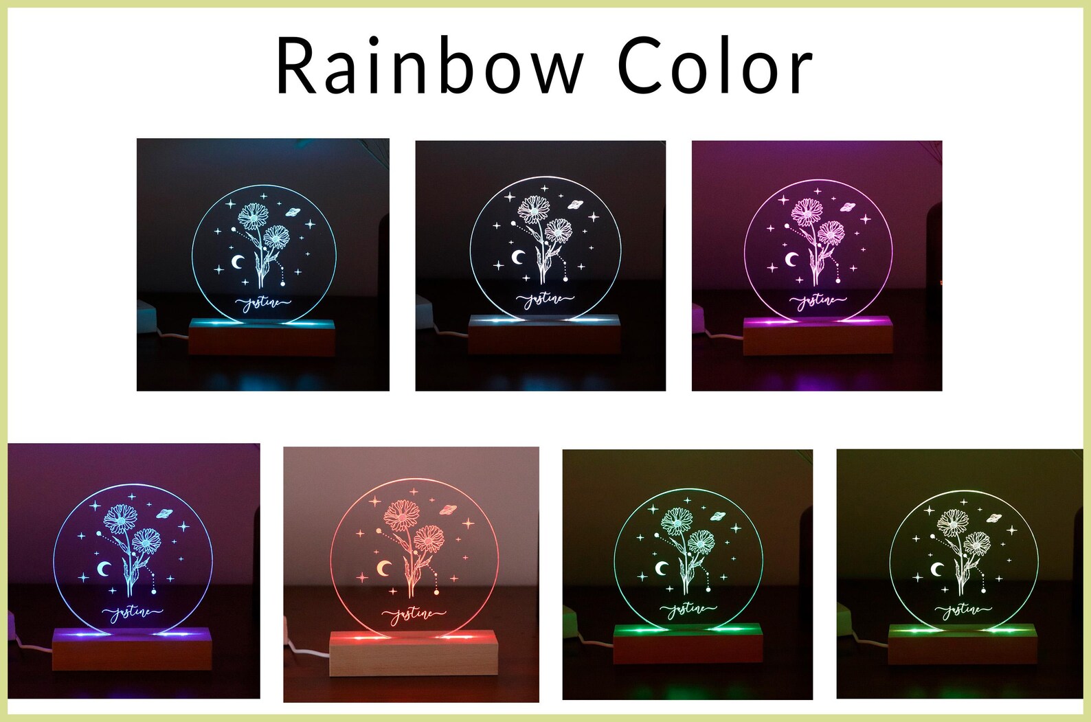 Treble Clef LED Night Light: 3D Illusion Music Lamp - Etsy