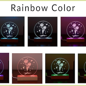 Treble Clef LED Night Light: 3D Illusion Music Lamp - Etsy