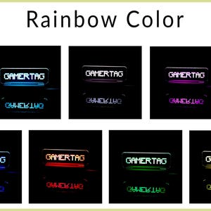Personalized Gamertag Light Sign: Custom Streamer Gift - Etsy