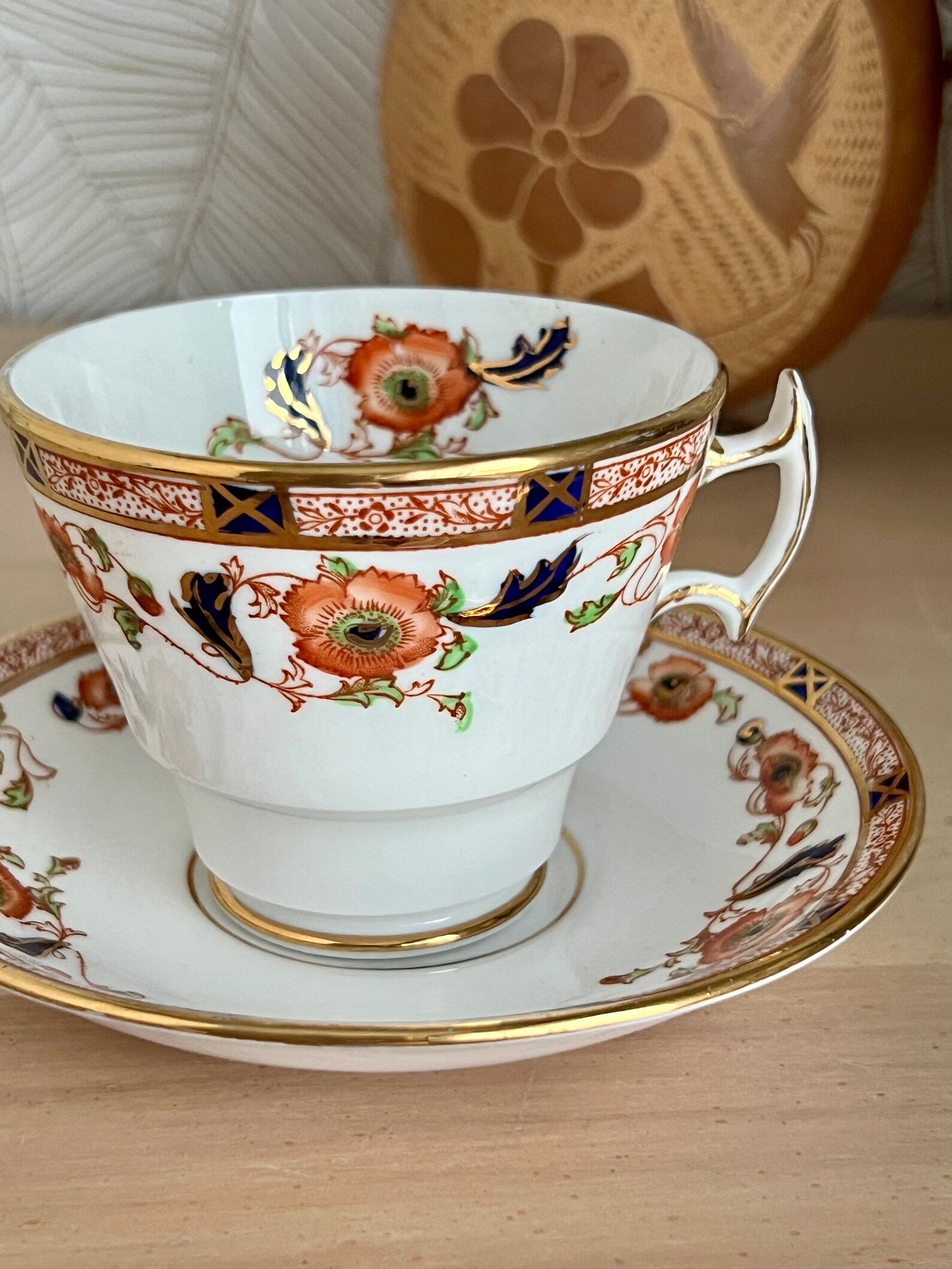 PHEONIX Antique Teacup and Saucer Made in England Tea Cup - Etsy