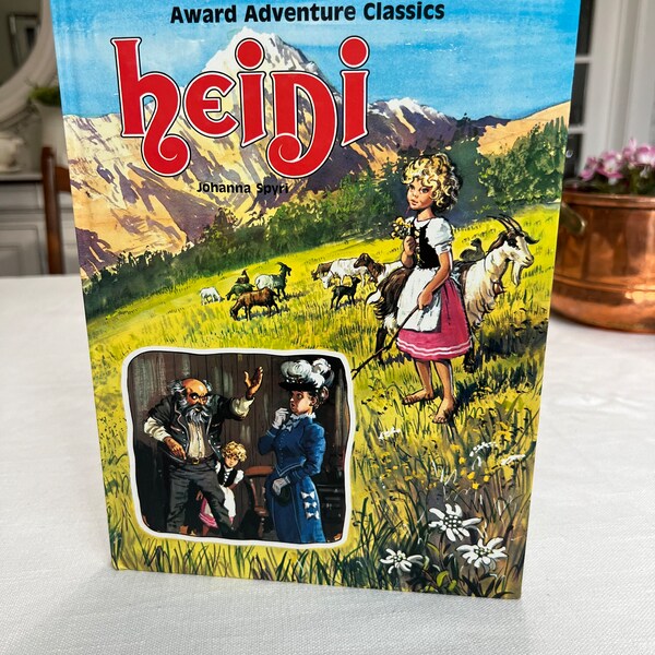 Vintage Heidi Book - Etsy