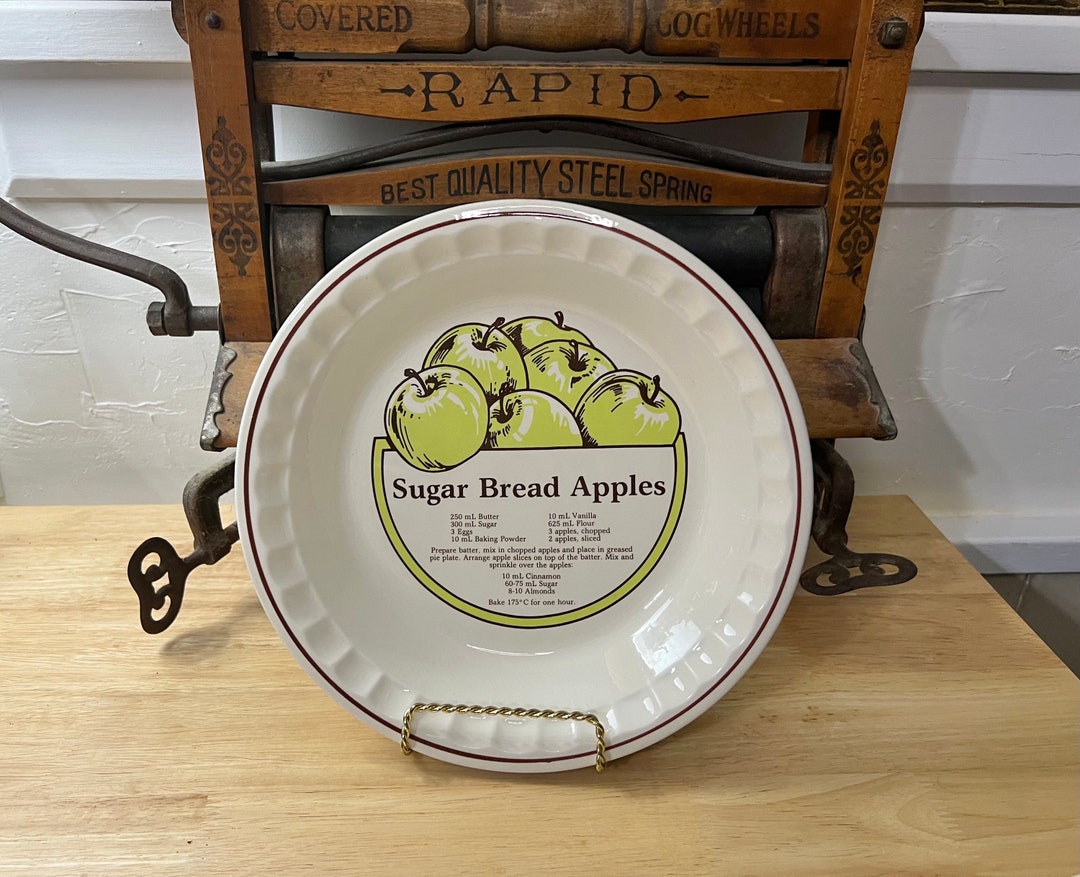 CE Springer Stoneware, Sugar Bread Apples, Apple Pie Recipe, Ceramic ...