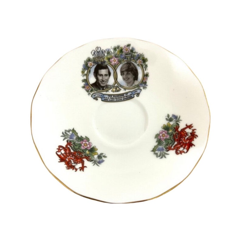 Royal Albert Commemorative Bone China Wedding Teacup and - Etsy