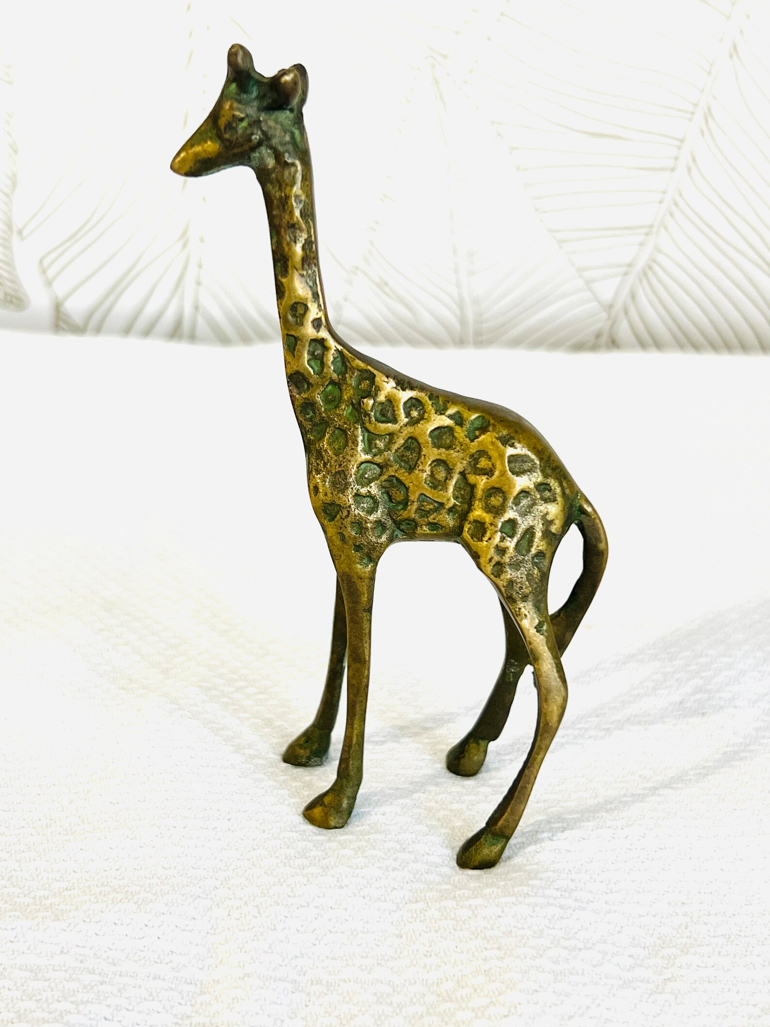 Vintage Brass Giraffe Figurine, Mid-century Brass Giraffe, Home Decor ...