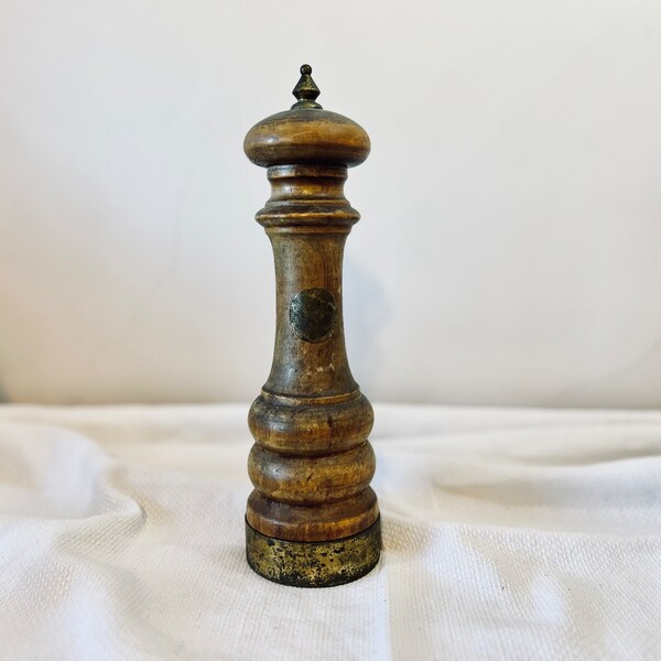 Antique Pepper Mill - Etsy