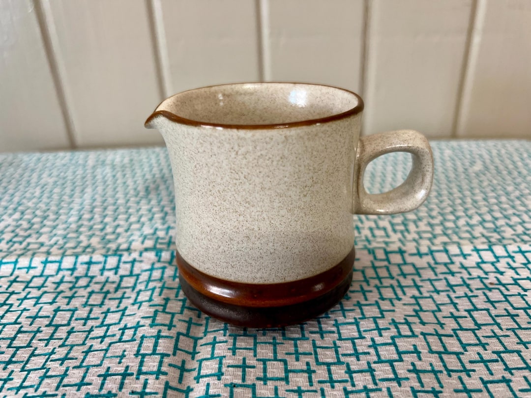 Vintage English Denby “potters Wheel” Creamer - Etsy