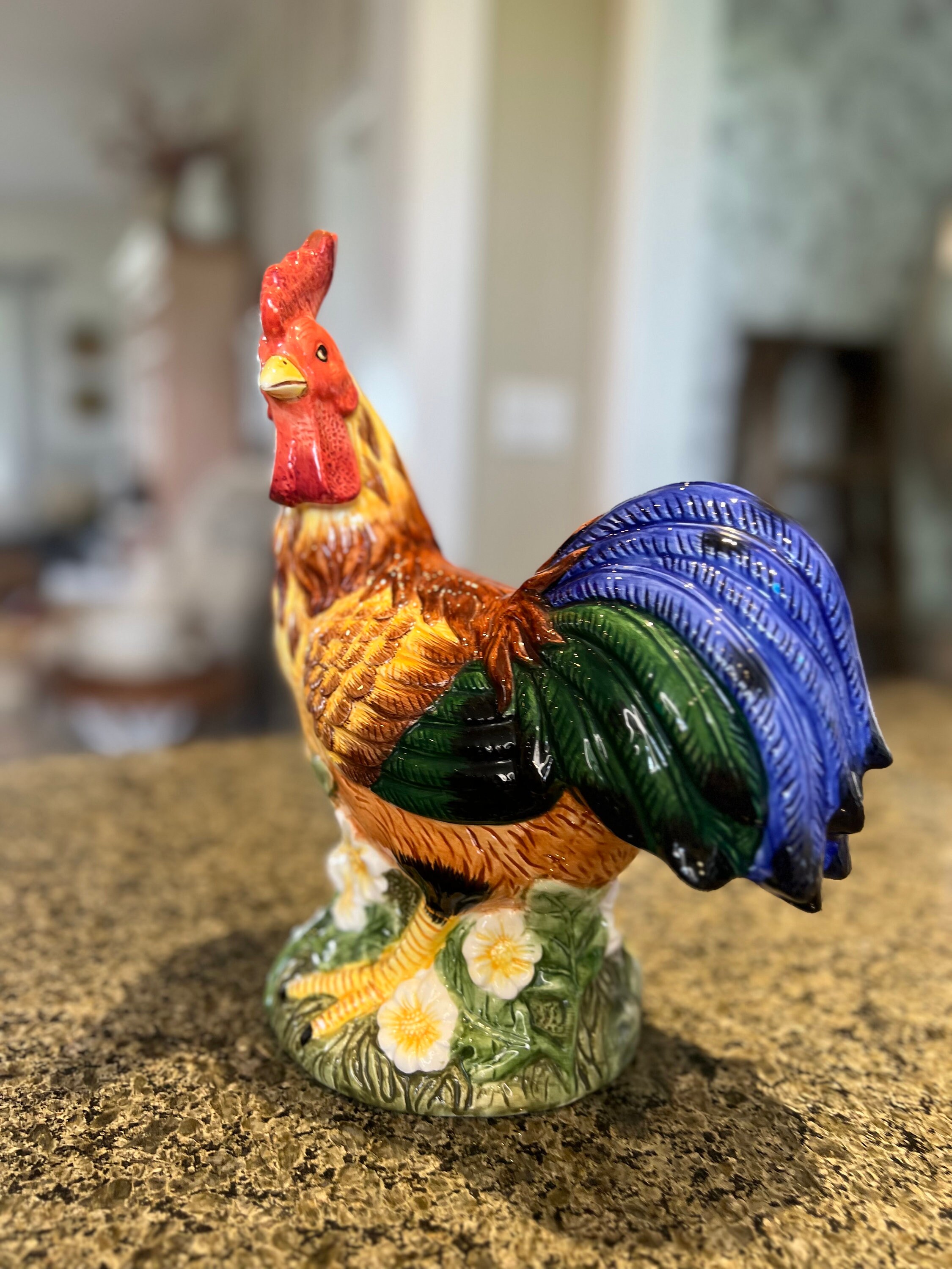 Vintage Ceramic Rooster Kitchen Accent Kitchen Decor - Etsy