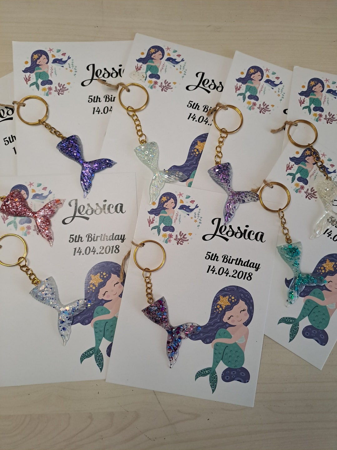 Under the Sea Gifts: Printable Favor Tags for a Splish Splash Mermaid ...