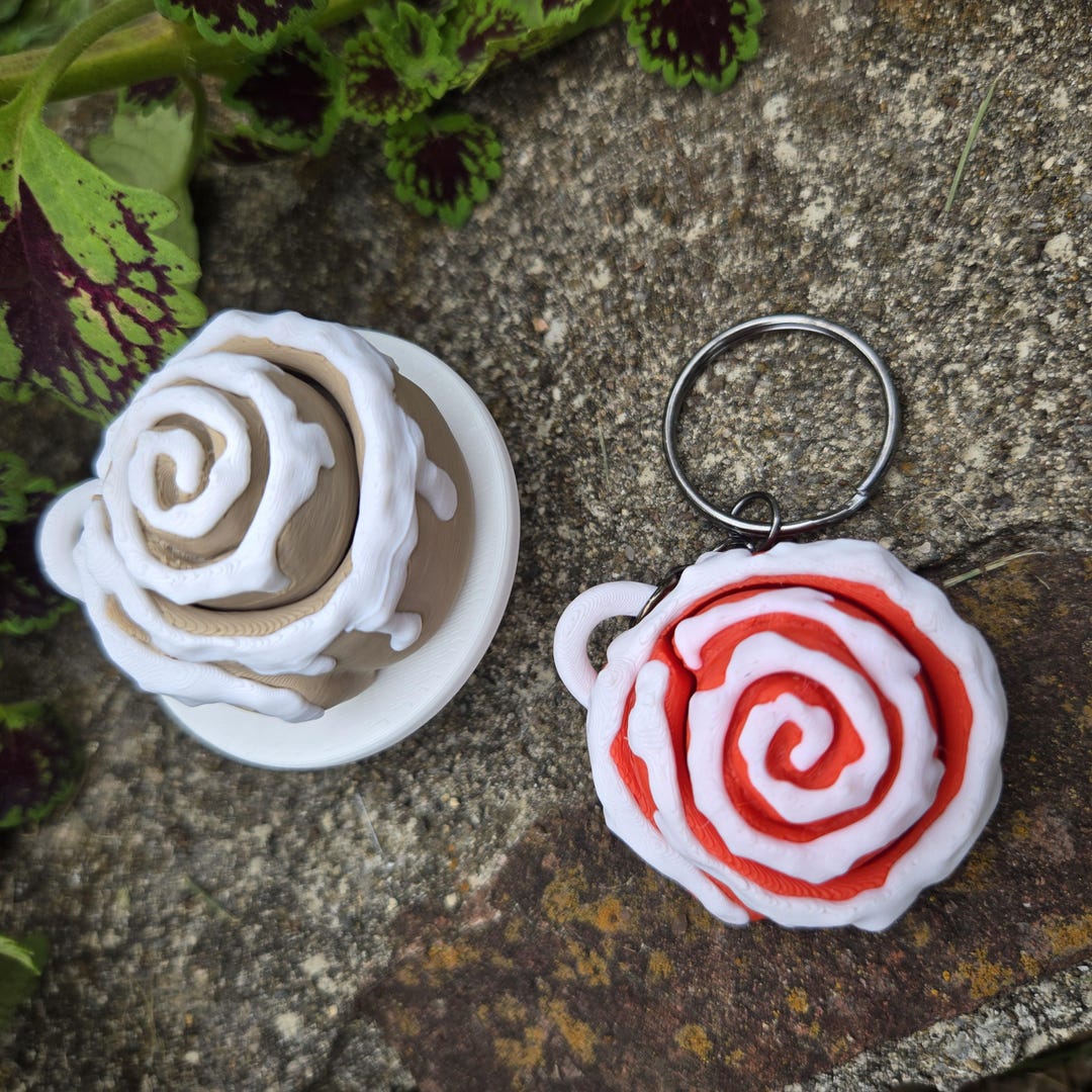 Cinnamon Roll Fidget Clicker - Etsy