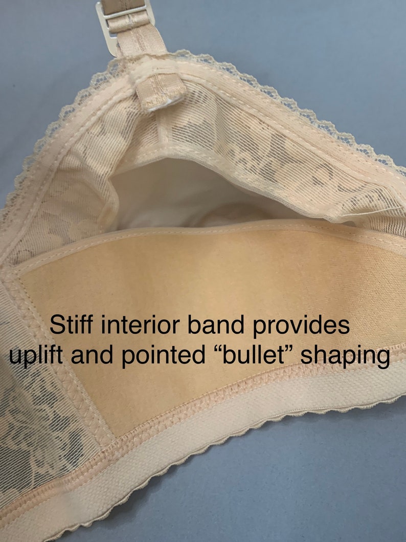 Large Cup Sizes Vintage 60s Bullet Bra 30C 30D 30DD 30E 30G - Etsy UK