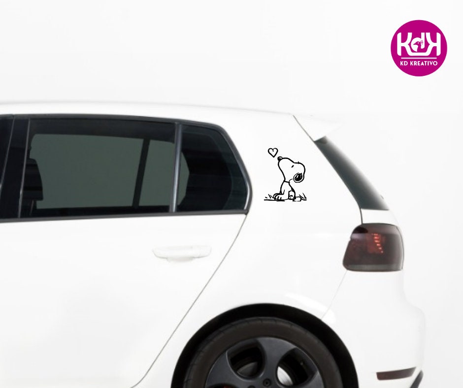 Car Sticker Hertz Snoopy Inspired Comics Sticker Car - Etsy