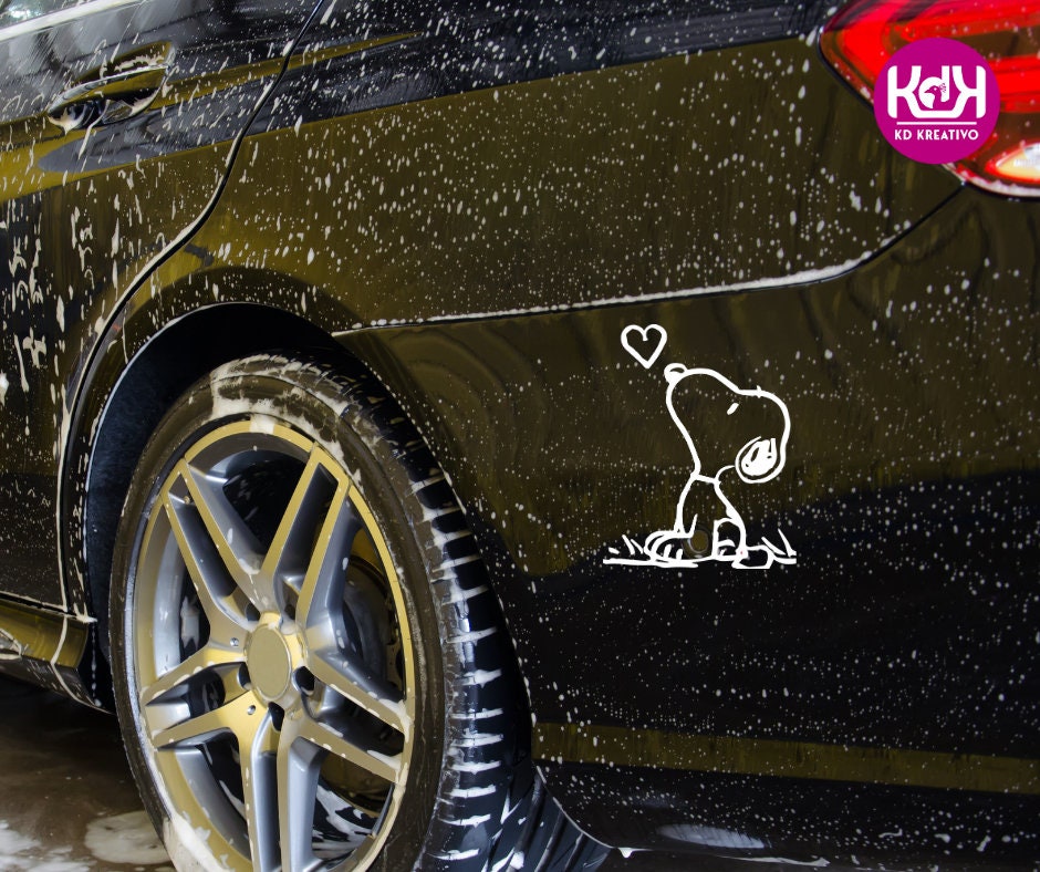 Car Sticker Hertz Snoopy Inspired Comics Sticker Car - Etsy