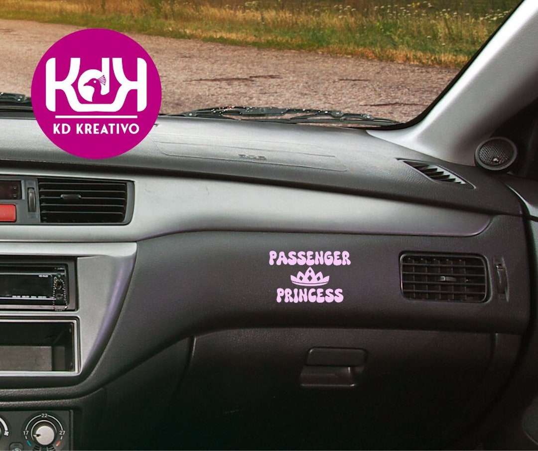 Car Sticker Passenger Princess Sticker, Passenger Princess, Passenger ...