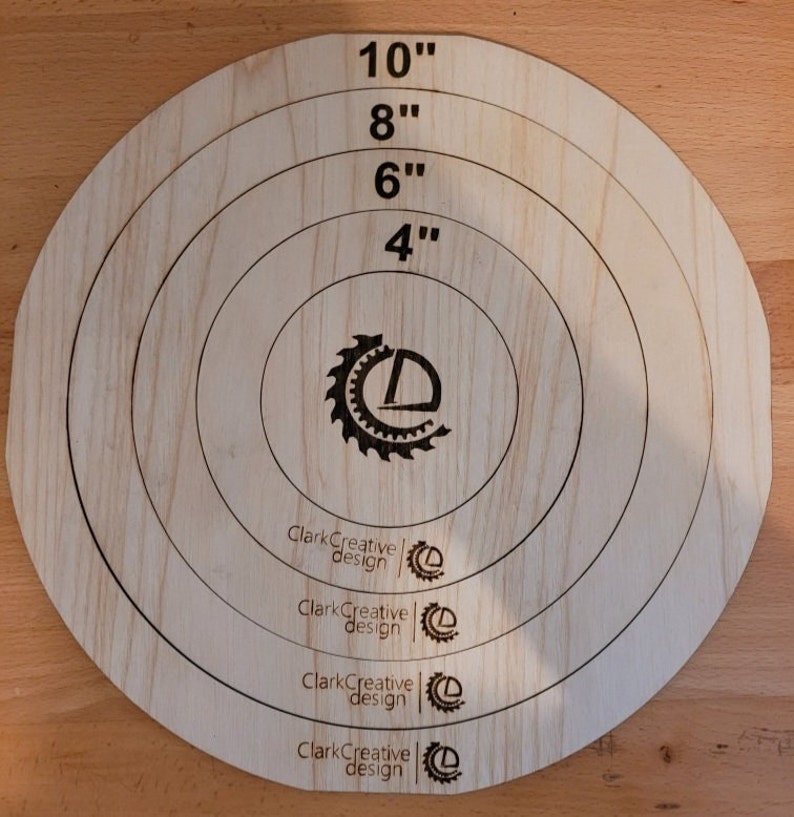 Stained Glass Layout Frame, Round Layout Frame, Stained Glass Jig, 4 ...