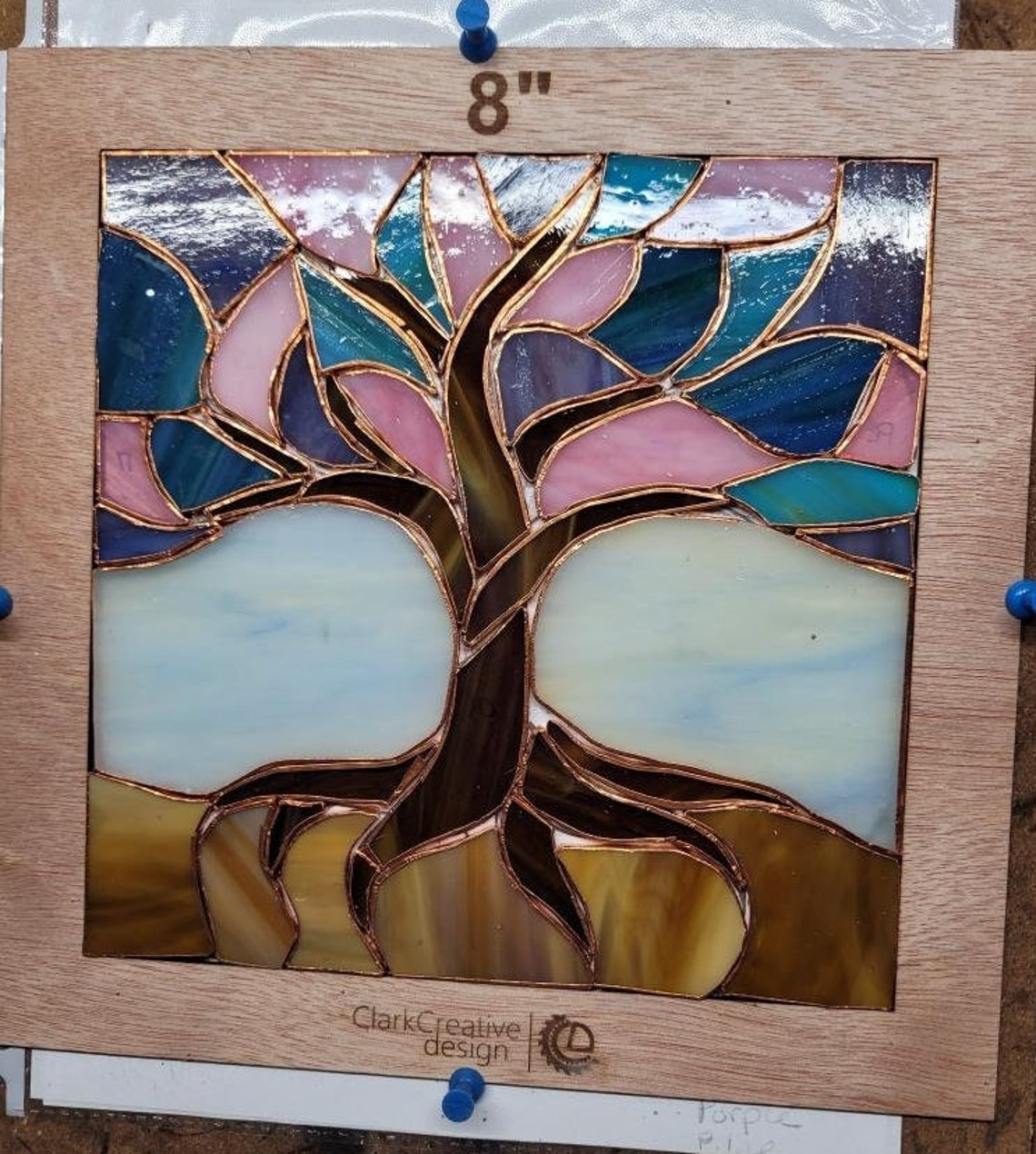 Stained Glass Layout Frame, Square Layout Frame, Stained Glass Jig, 4 ...