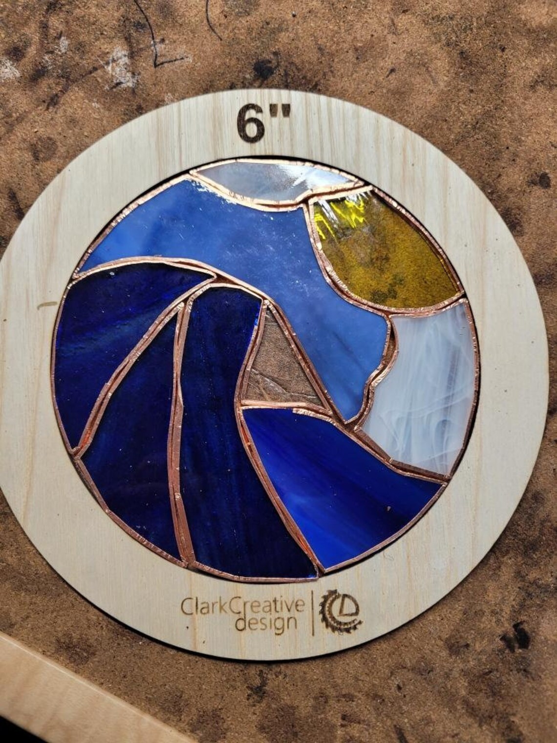 Stained Glass Layout Frame, Round Layout Frame, Stained Glass Jig, 4 ...