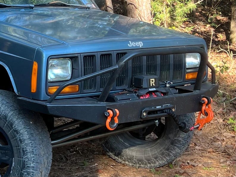 Jeep Cherokee XJ Winch Bumper Dxf Svg - Etsy