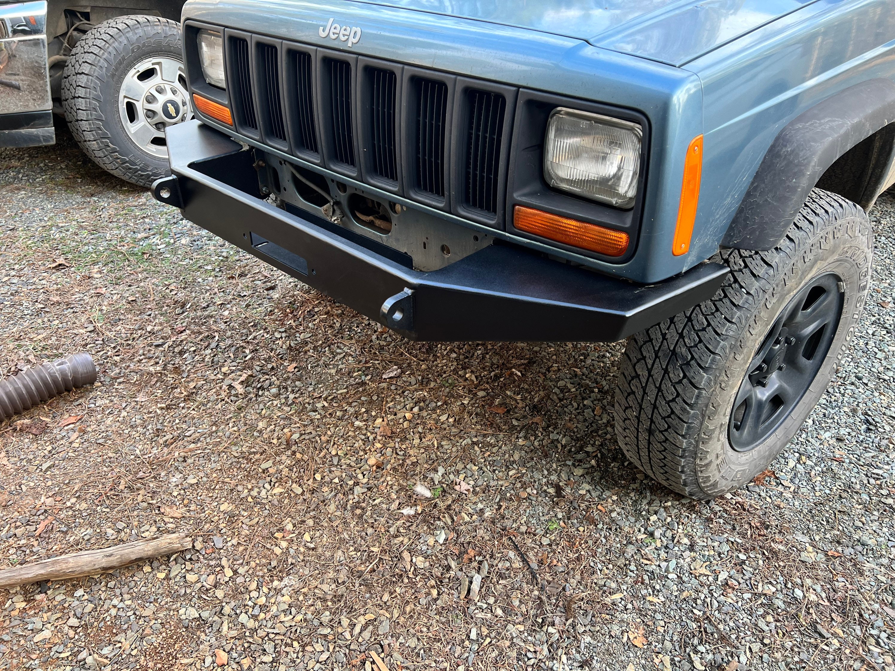 Jeep Cherokee XJ Winch Bumper Dxf Svg - Etsy