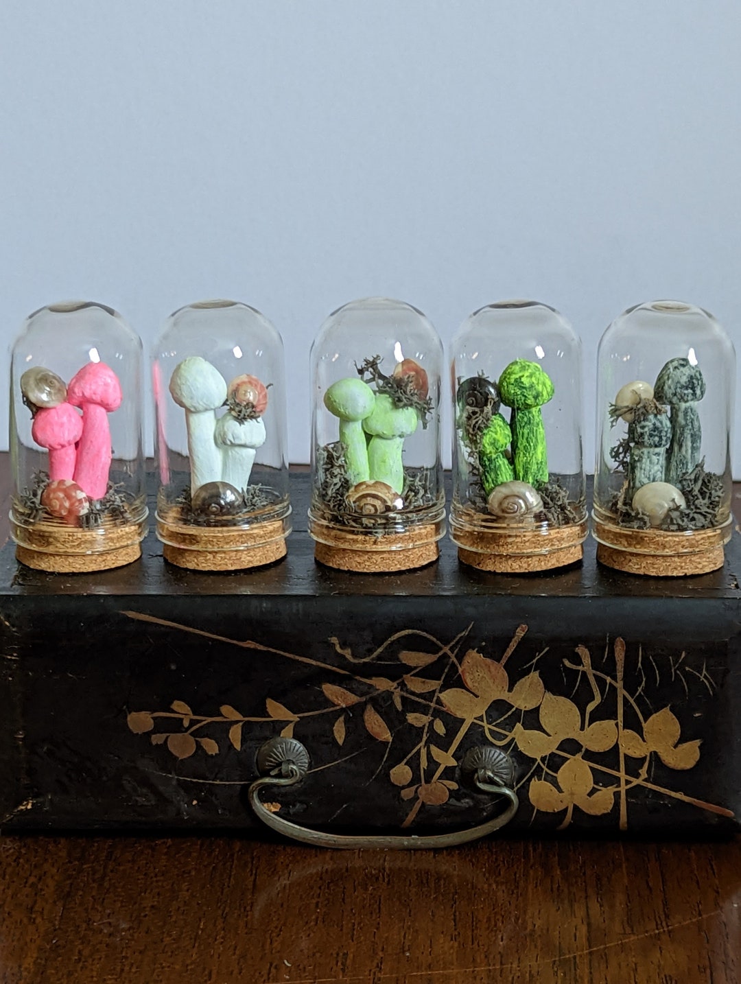 Mini cloches décoratives : Glow In The Dark Night Sorcière - Etsy France