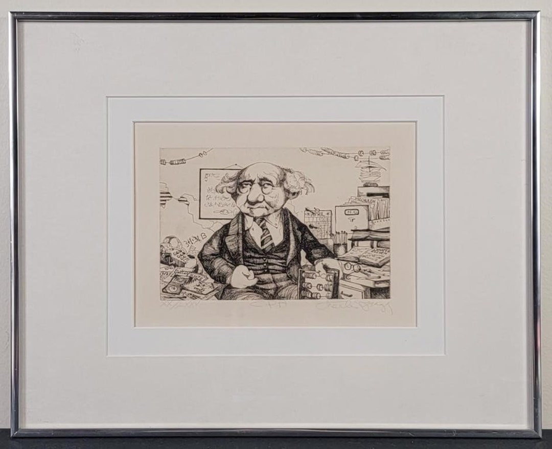 Charles Bragg Artist c.p.a Limited Edition 20/75 - Etsy