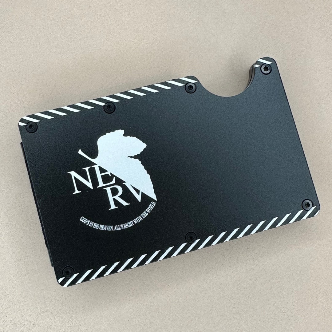 Evangelion NERV Aluminum Wallet - Etsy