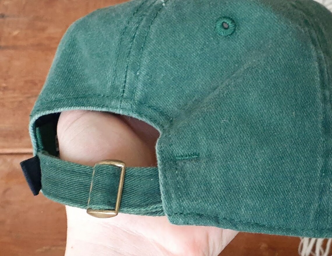 Hand Embroidered Floral Minimalist Baseball Cap - Etsy