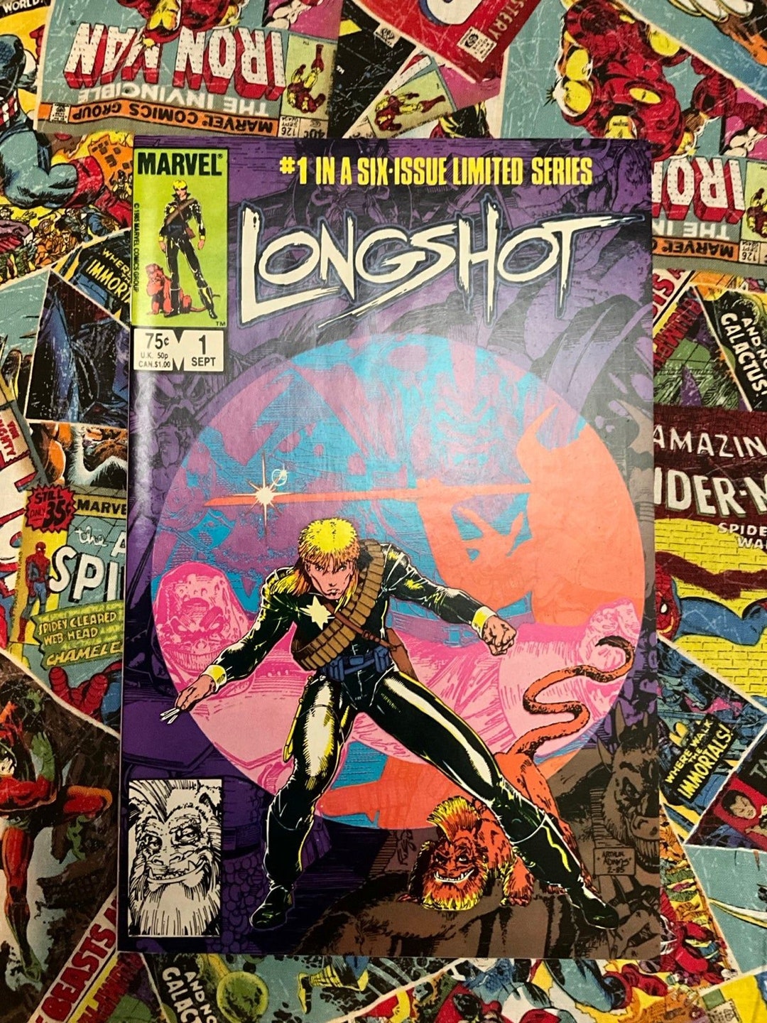 Longshot 1 1985 Marvel Comics First Appearance & Origin of Longshot - Etsy