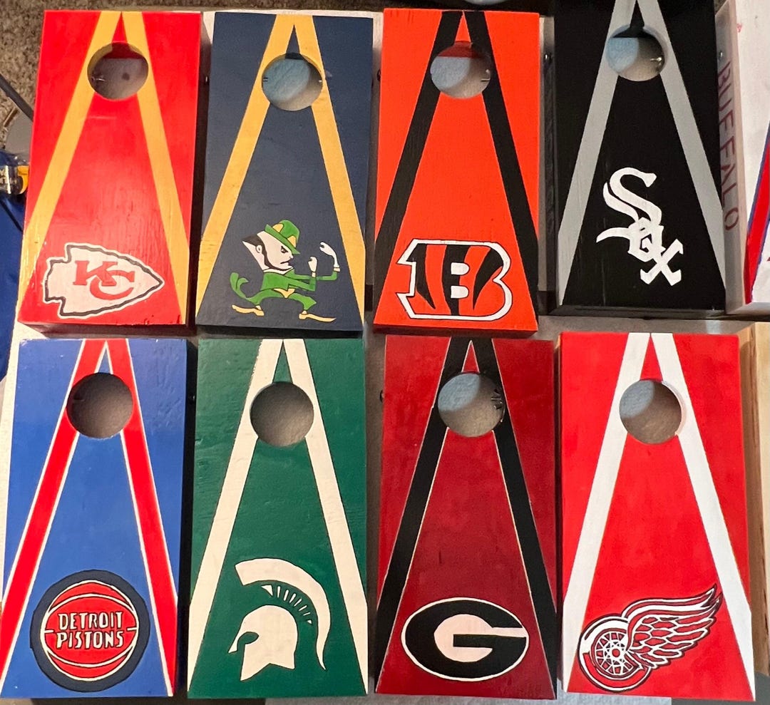 Desktop Cornhole, Personalized Cornhole Board, Tabletop Cornhole Game ...