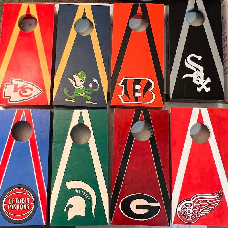 Mini Cornhole Customized - Etsy