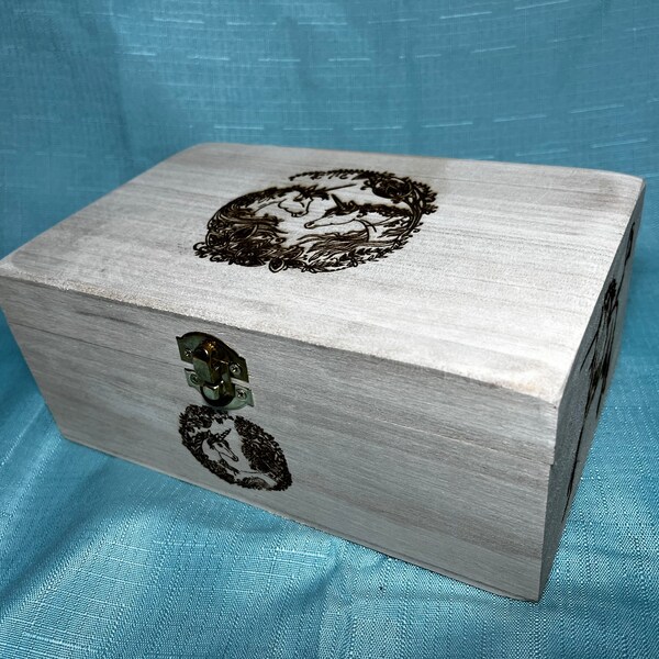 Unicorn Box - Etsy