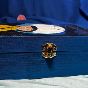 Engraved Handpainted Coraline Wooden Gift Box - Etsy